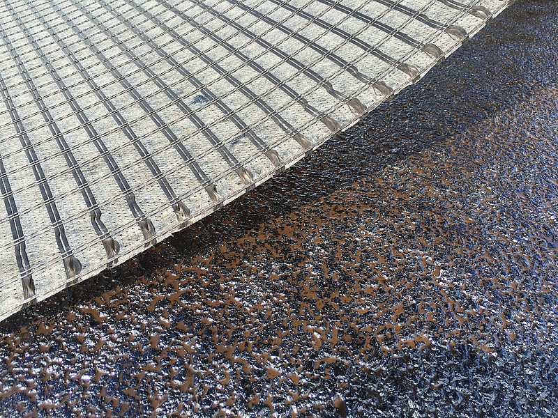 HaTelit asphalt reinforcement for sustainable road rehabilitation