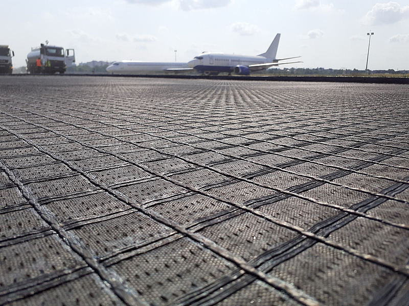 HaTelit asphalt reinforcement for sustainable road rehabilitation