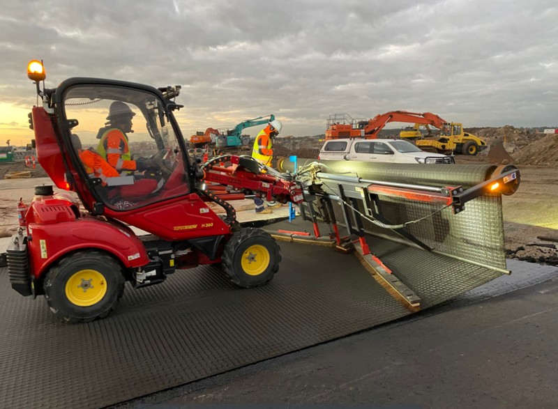 HaTelit asphalt reinforcement for sustainable road rehabilitation