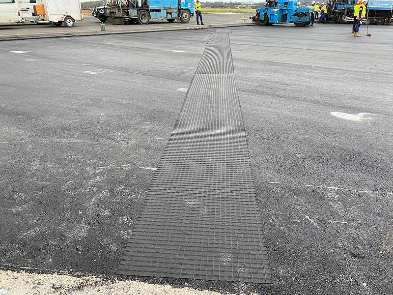 HaTelit asphalt reinforcement for sustainable road rehabilitation