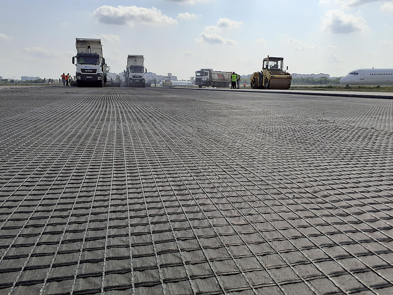 HaTelit asphalt reinforcement for sustainable road rehabilitation