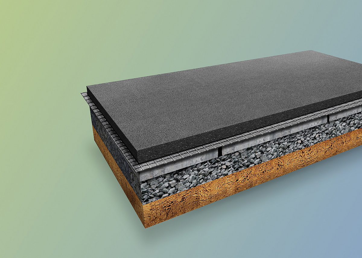 Road rehabilitation with 50% less asphalt