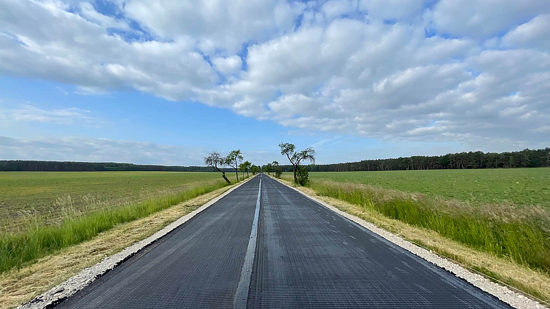 HaTelit asphalt reinforcement for sustainable road rehabilitation